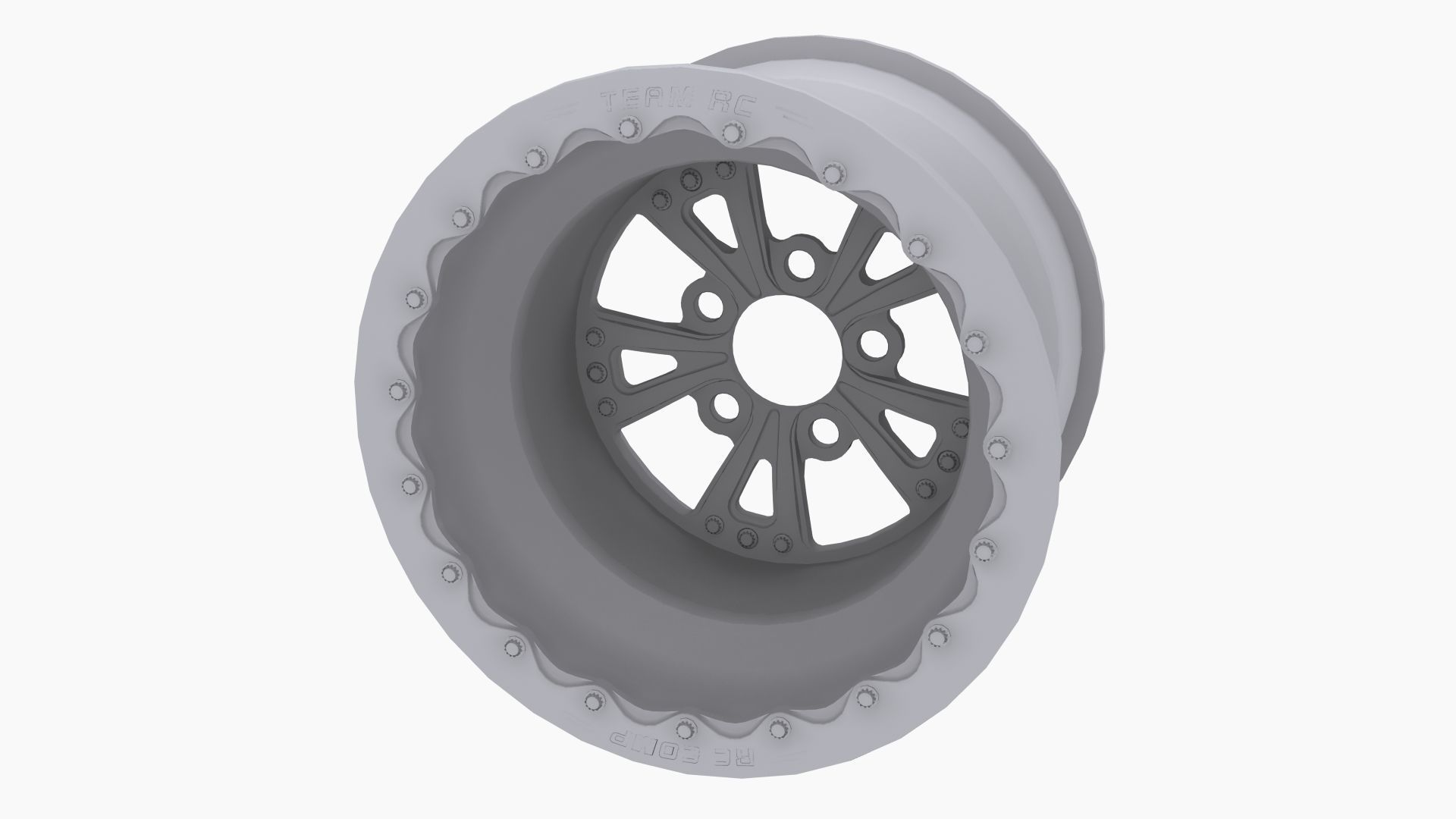 3D model RC Components Torx Drag Rear Wheel VR / AR / low-poly | CGTrader