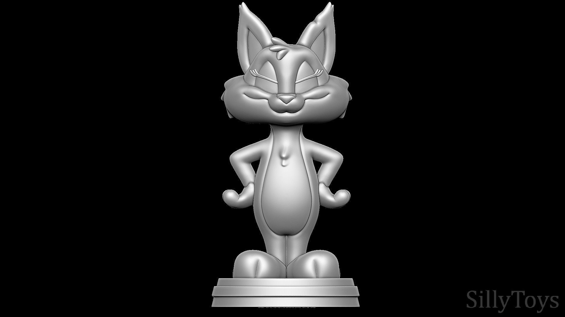 Rita - Animaniacs 3D model 3D printable | CGTrader