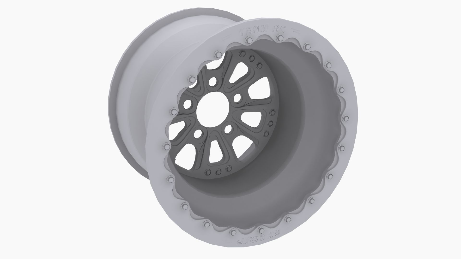 3D model RC Components Exile Drag Rear Wheel VR / AR / low-poly | CGTrader