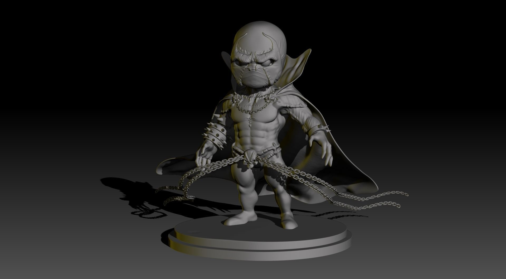 SPAWN SCULPTURE CARTOON 3D model | CGTrader
