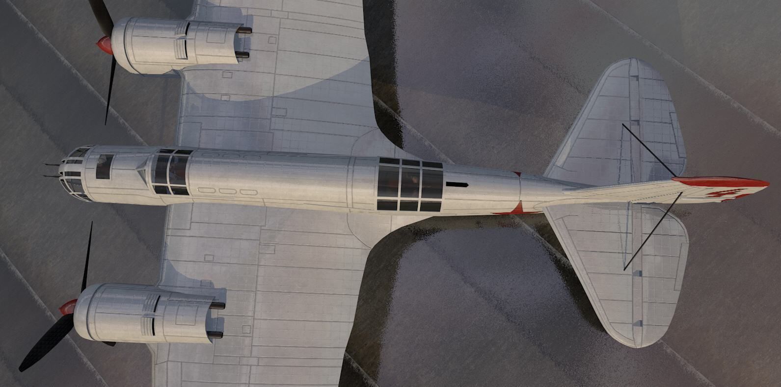 Tupolev SB-2M-100 Early 3D model | CGTrader