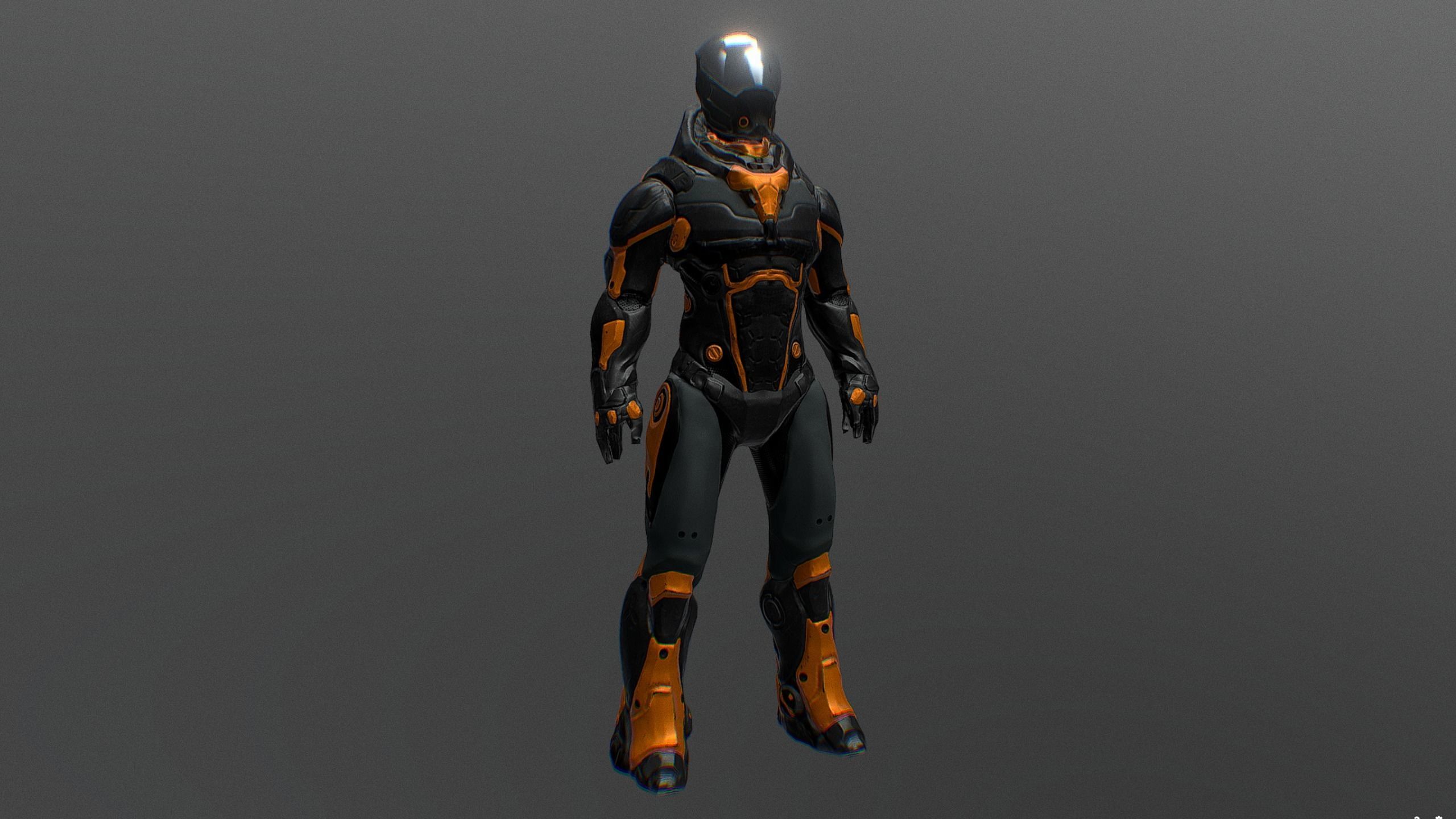 3D model Prophet Armor VR / AR / low-poly | CGTrader