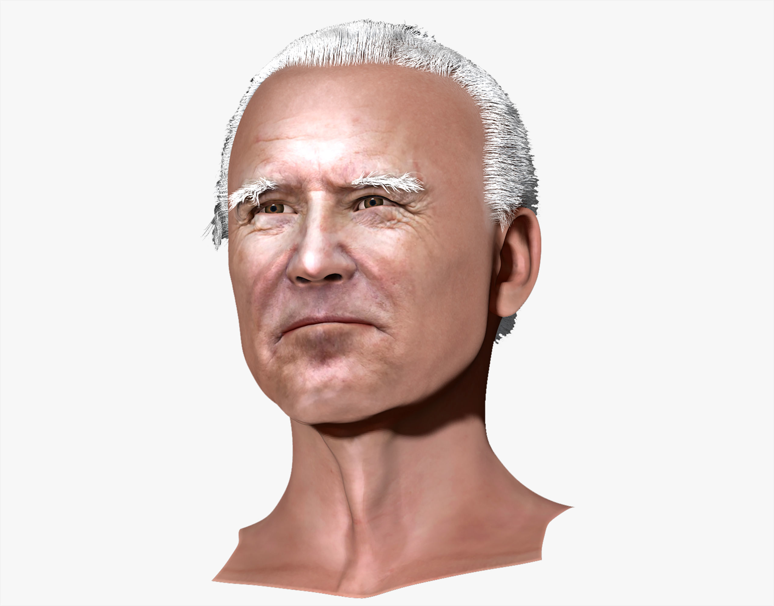 joe biden zbrush 3D Character design 3D model 3D model | CGTrader