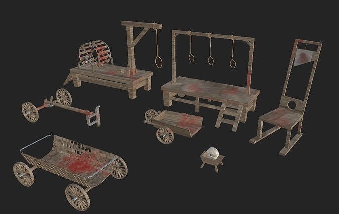 3D model killing tools VR / AR / low-poly | CGTrader