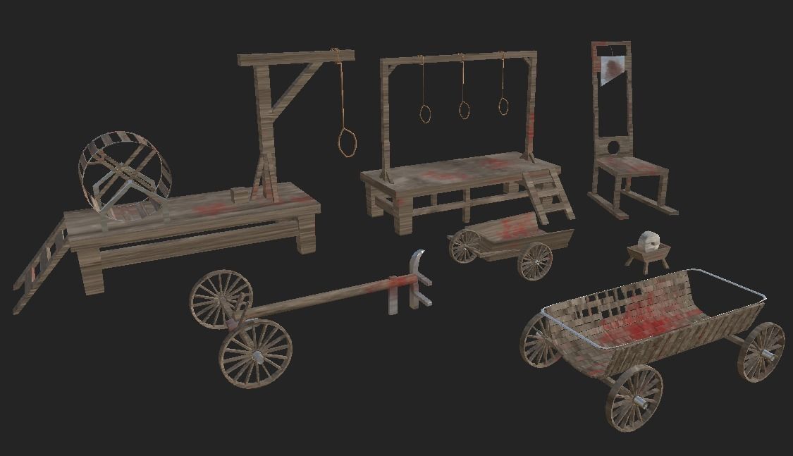 3D model killing tools VR / AR / low-poly | CGTrader