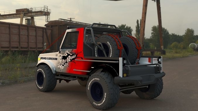 3D model gypsy modified VR / AR / low-poly | CGTrader