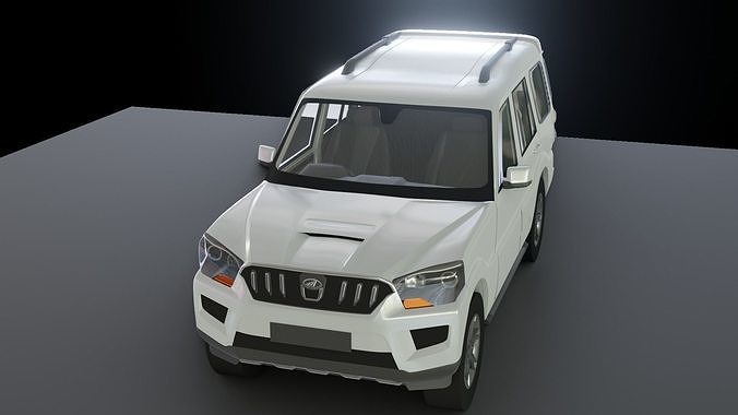 3D model Mahindra Scorpio VR / AR / low-poly | CGTrader