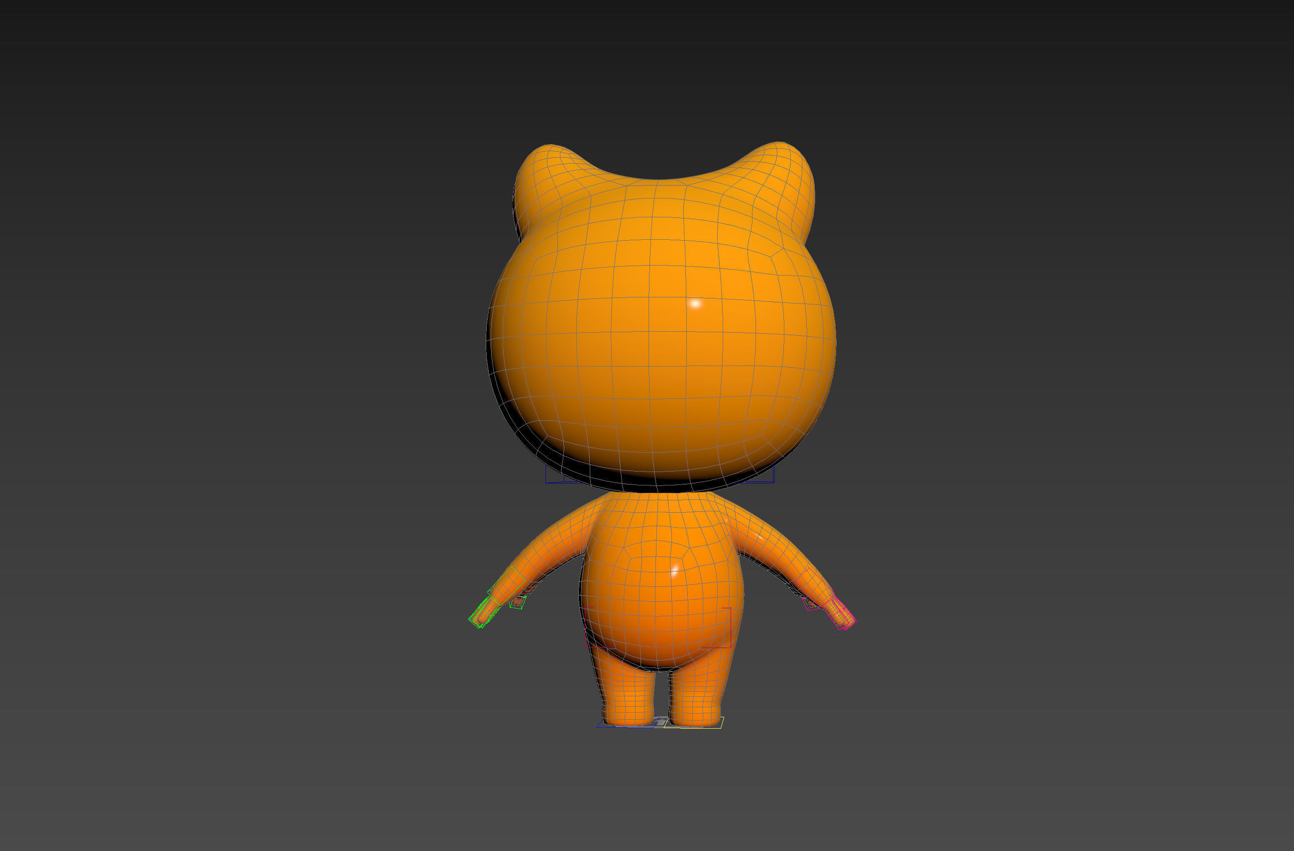 Character179 Rigged Mascot 3D model rigged | CGTrader