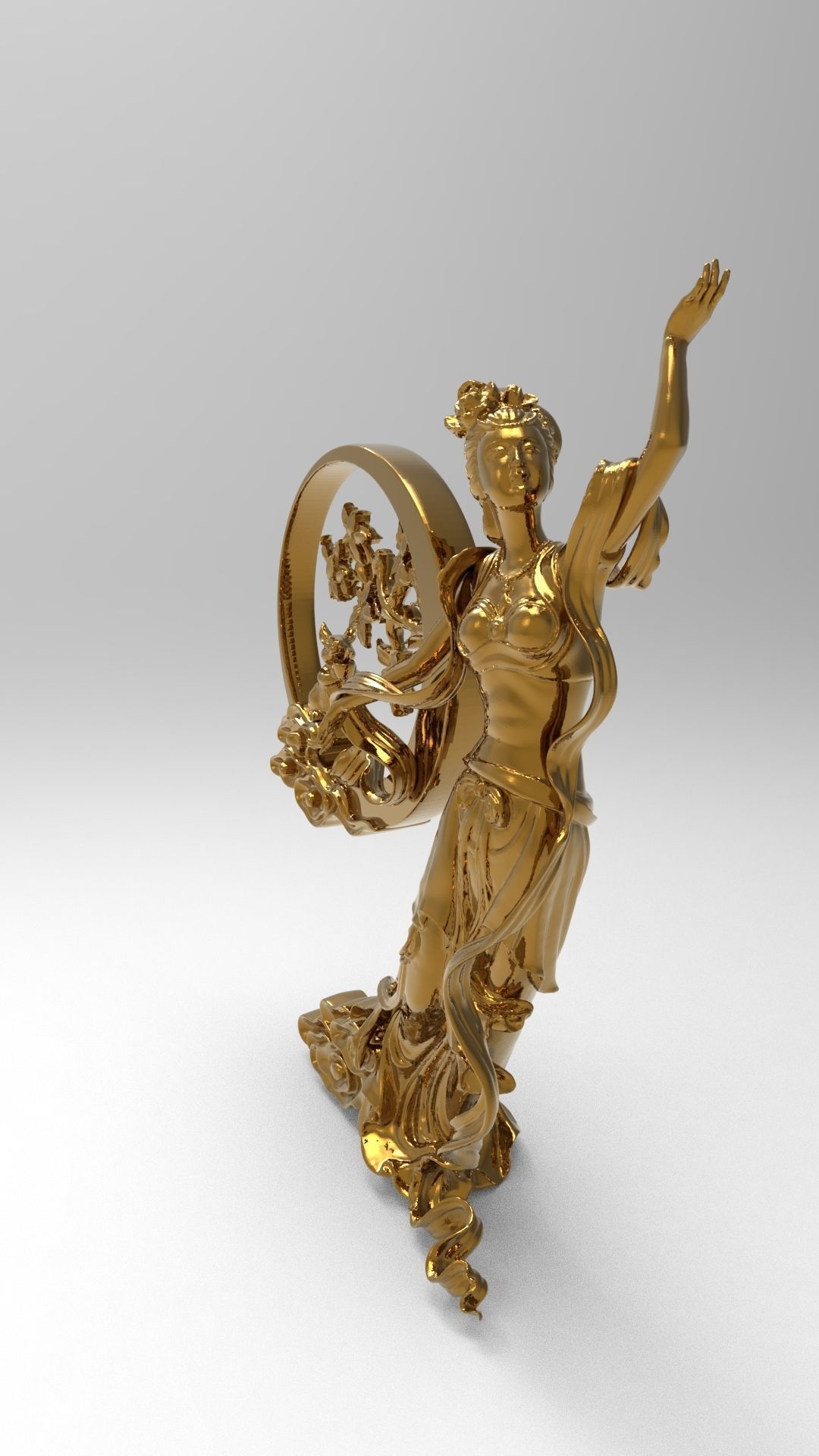 Chang e the Chinese goddess of the Moon mythology 3D model 3D printable ...