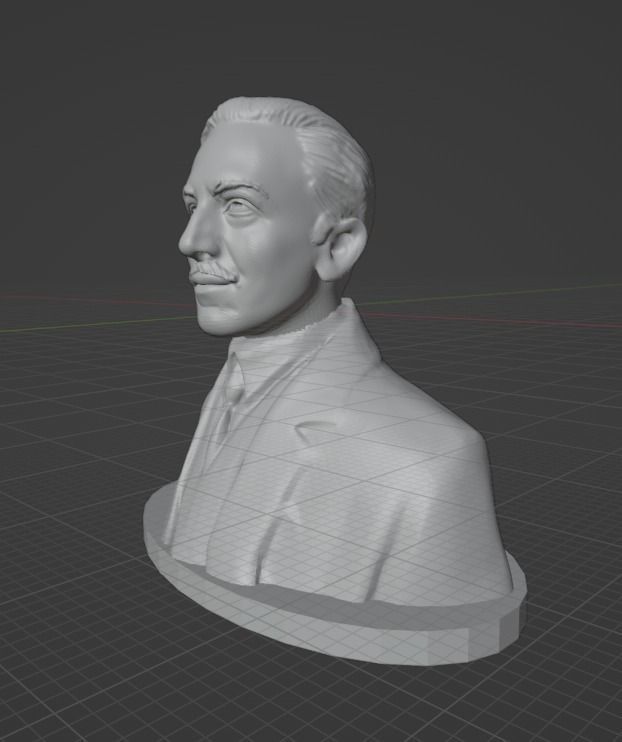 Walt Disney 3D model 3D printable | CGTrader