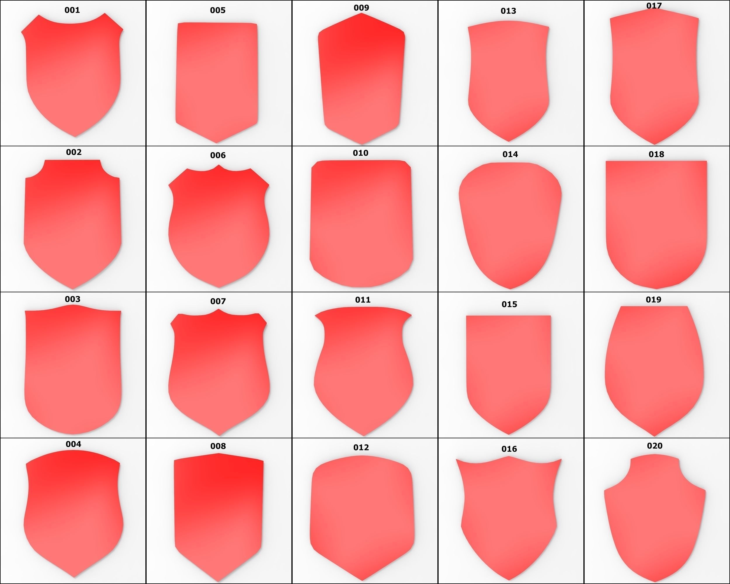 Armor Kitbash Vol1 3D model | CGTrader