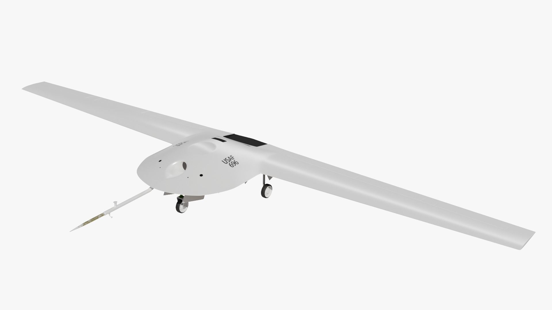 Lockheed Martin RQ 3 Darkstar Drone 3D model | CGTrader