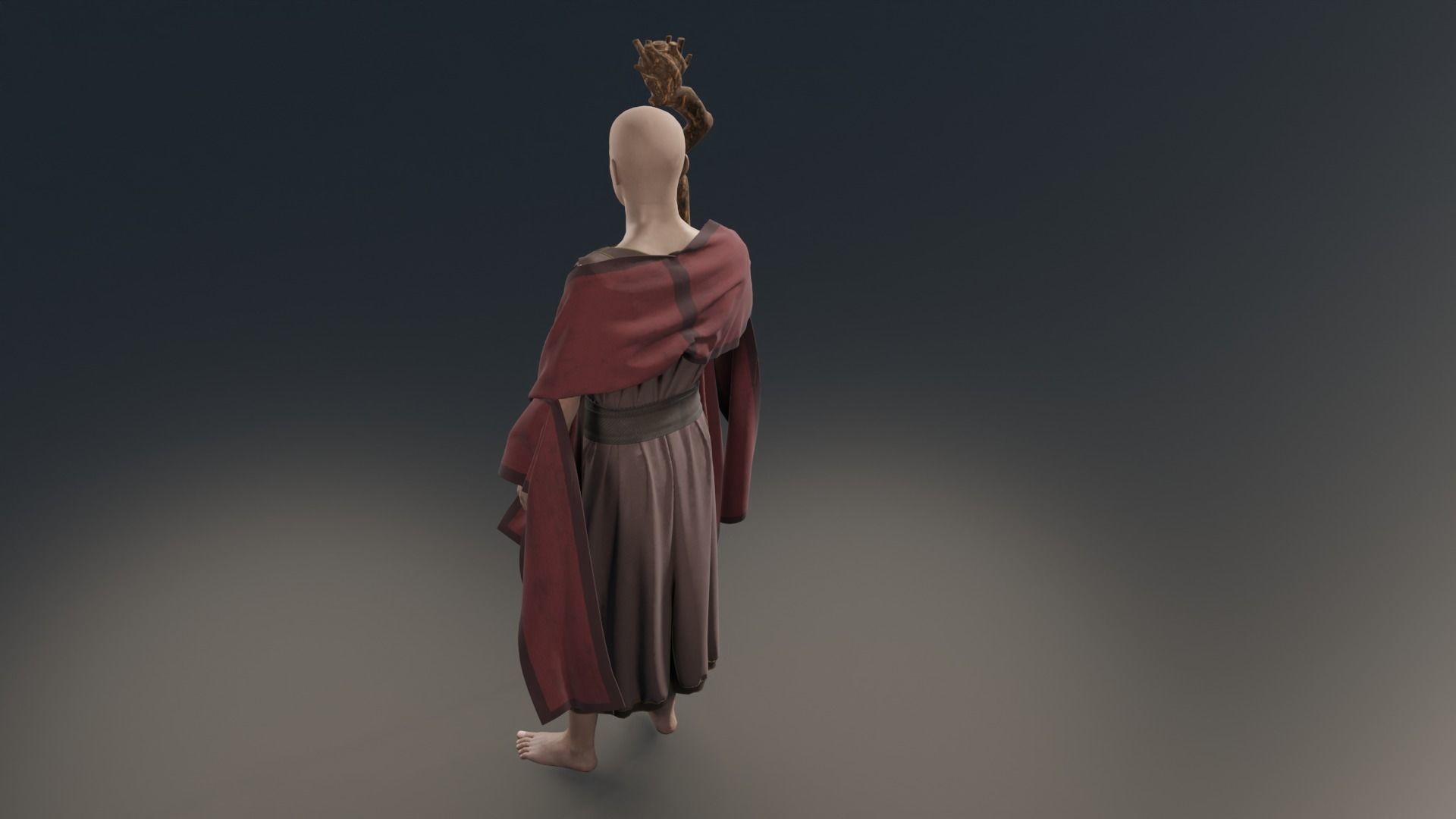 Robe of the prophet 3D model | CGTrader