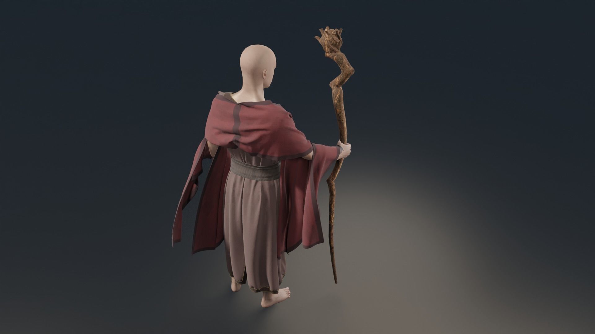 Robe of the prophet 3D model | CGTrader
