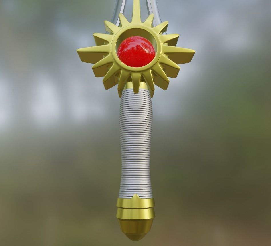 Crystal Sword Power Rangers Wild Force Gaoranger 3D print model 3D ...