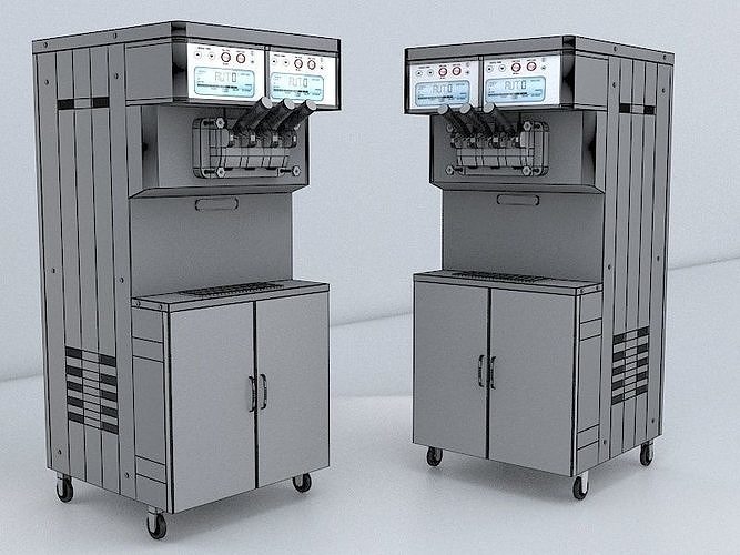 Ice cream machine 3D model | CGTrader