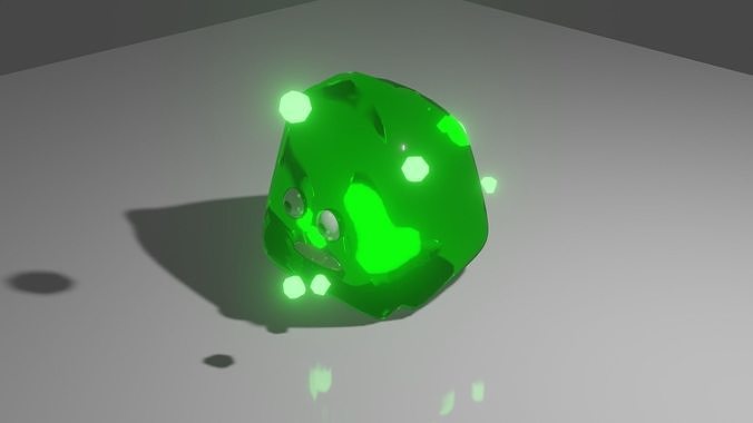 3D model Toxic Jelly VR / AR / low-poly | CGTrader