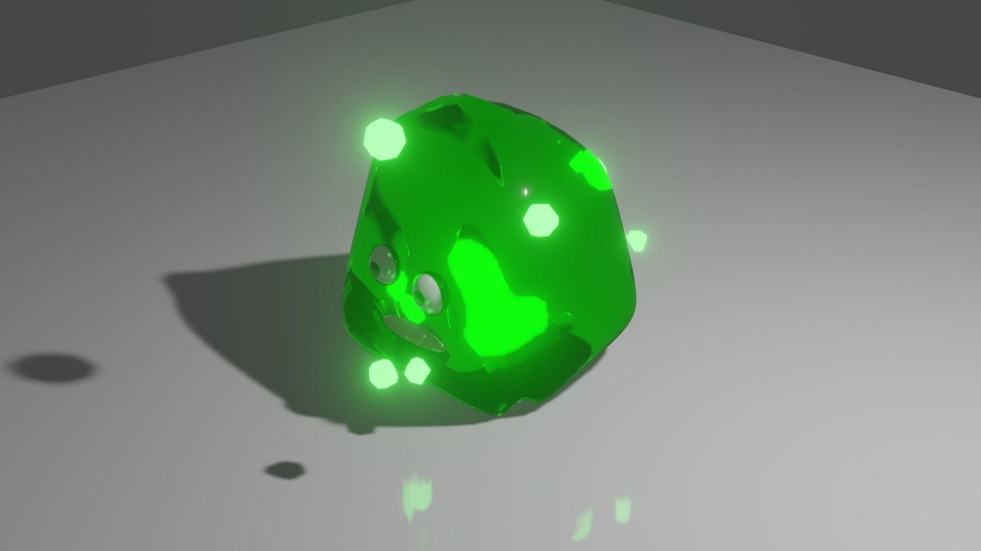 3D model Toxic Jelly VR / AR / low-poly | CGTrader