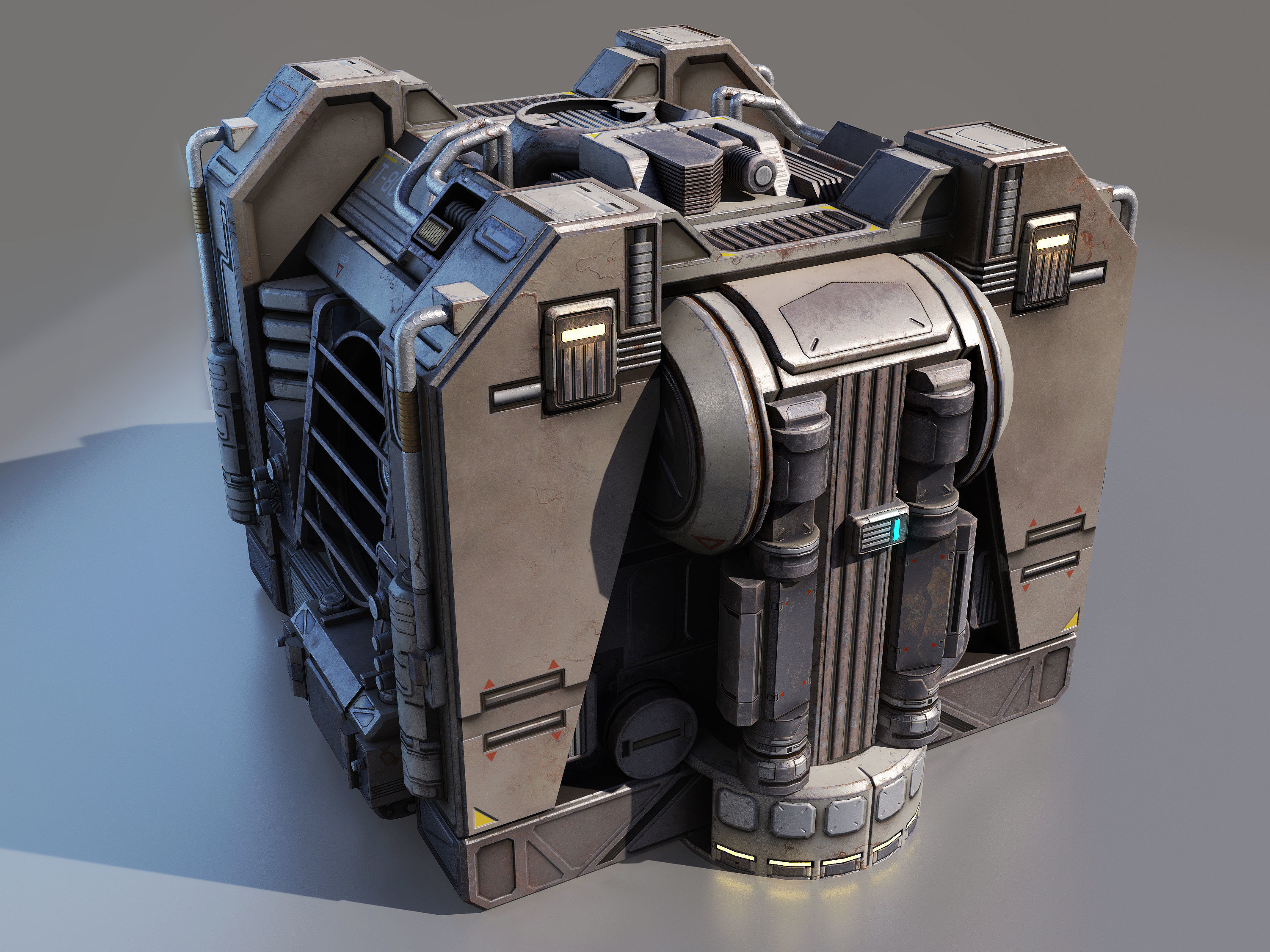 3D model Low Poly Generator VR / AR / low-poly | CGTrader