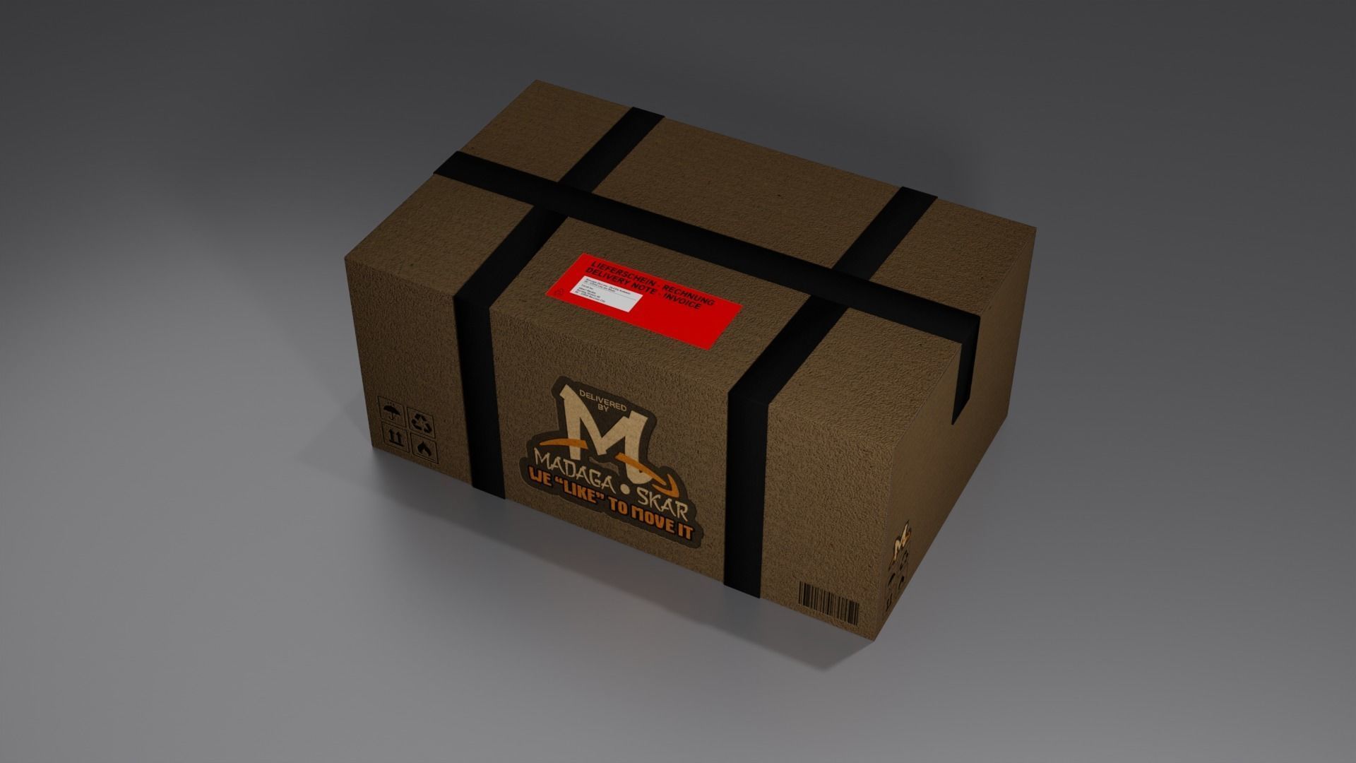 Simply Carton Box free 3D model | CGTrader