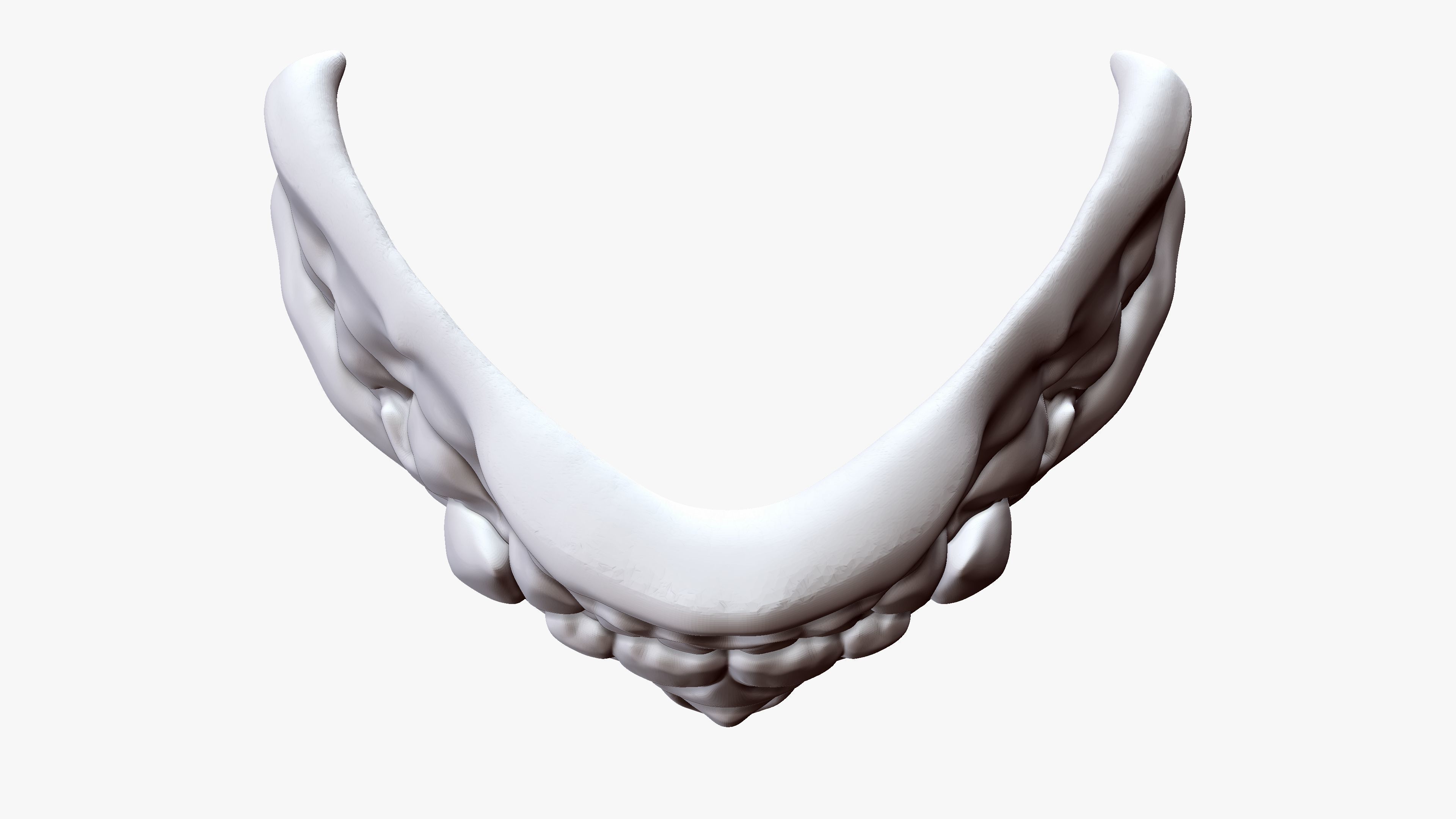 Skull Jaw Mask 3D model 3D printable | CGTrader