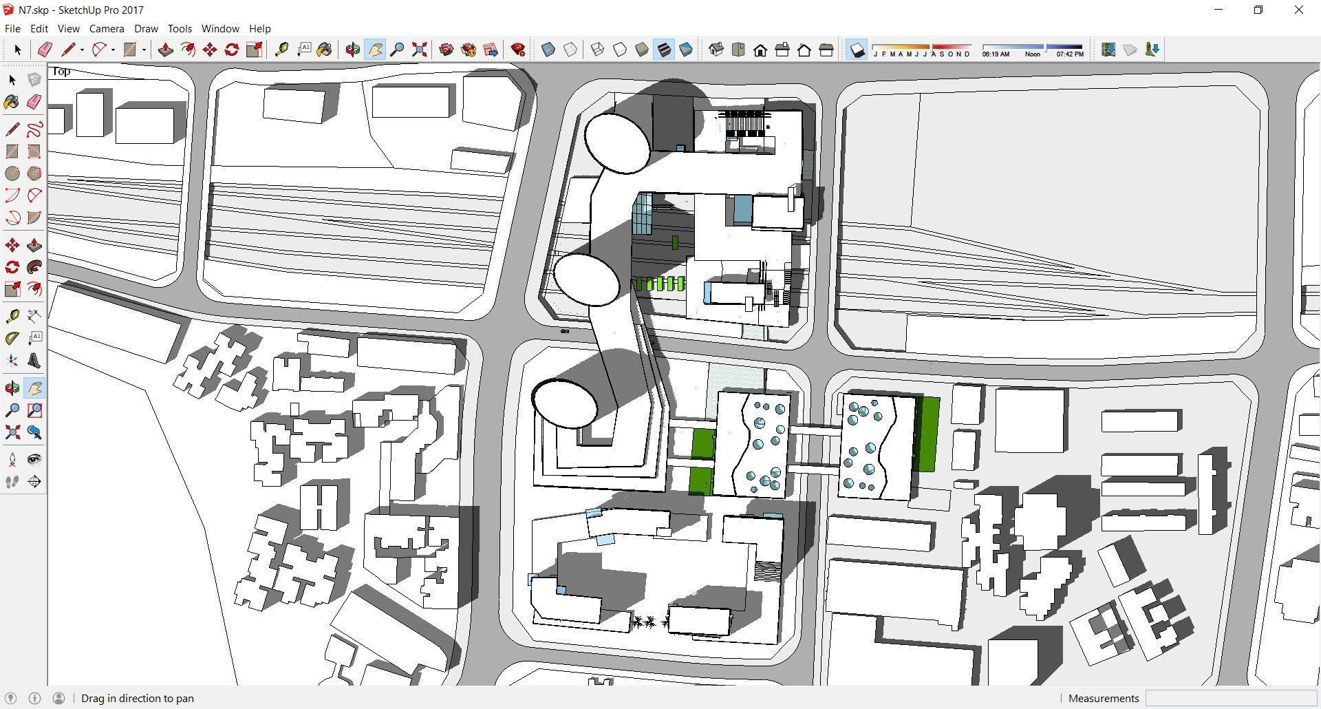 Sketchup Commercial Complex N7 3D model | CGTrader