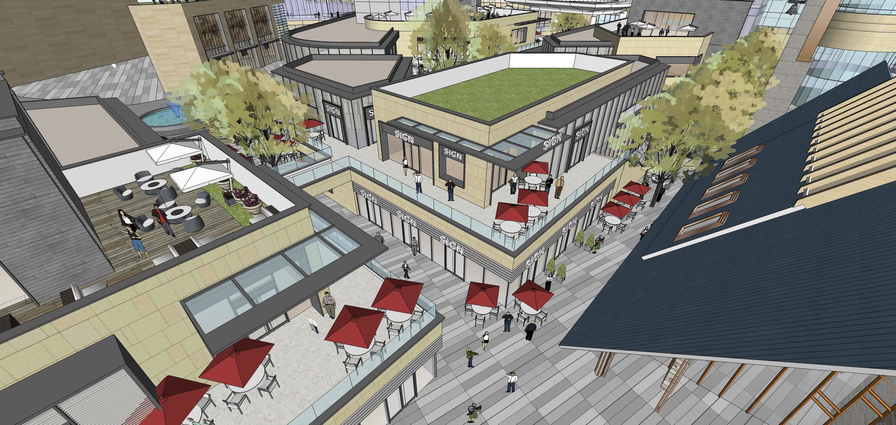 Sketchup Commercial Complex PP2 3D model | CGTrader