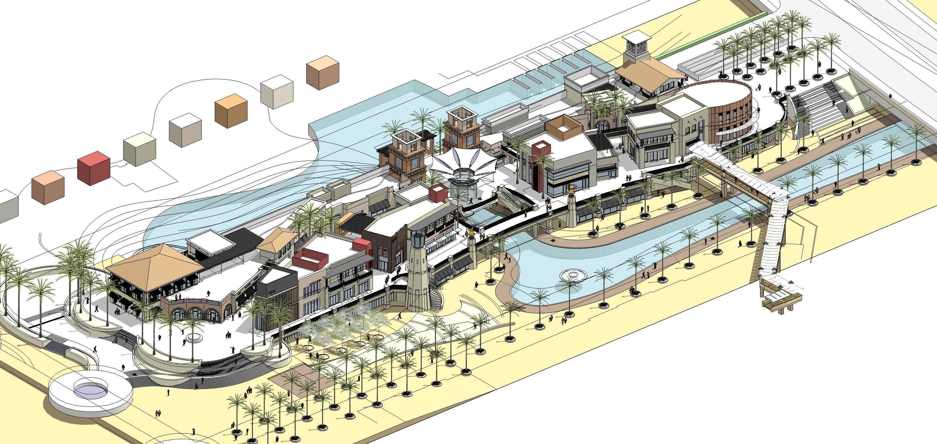 Sketchup Commercial Complex PP5 3D model | CGTrader