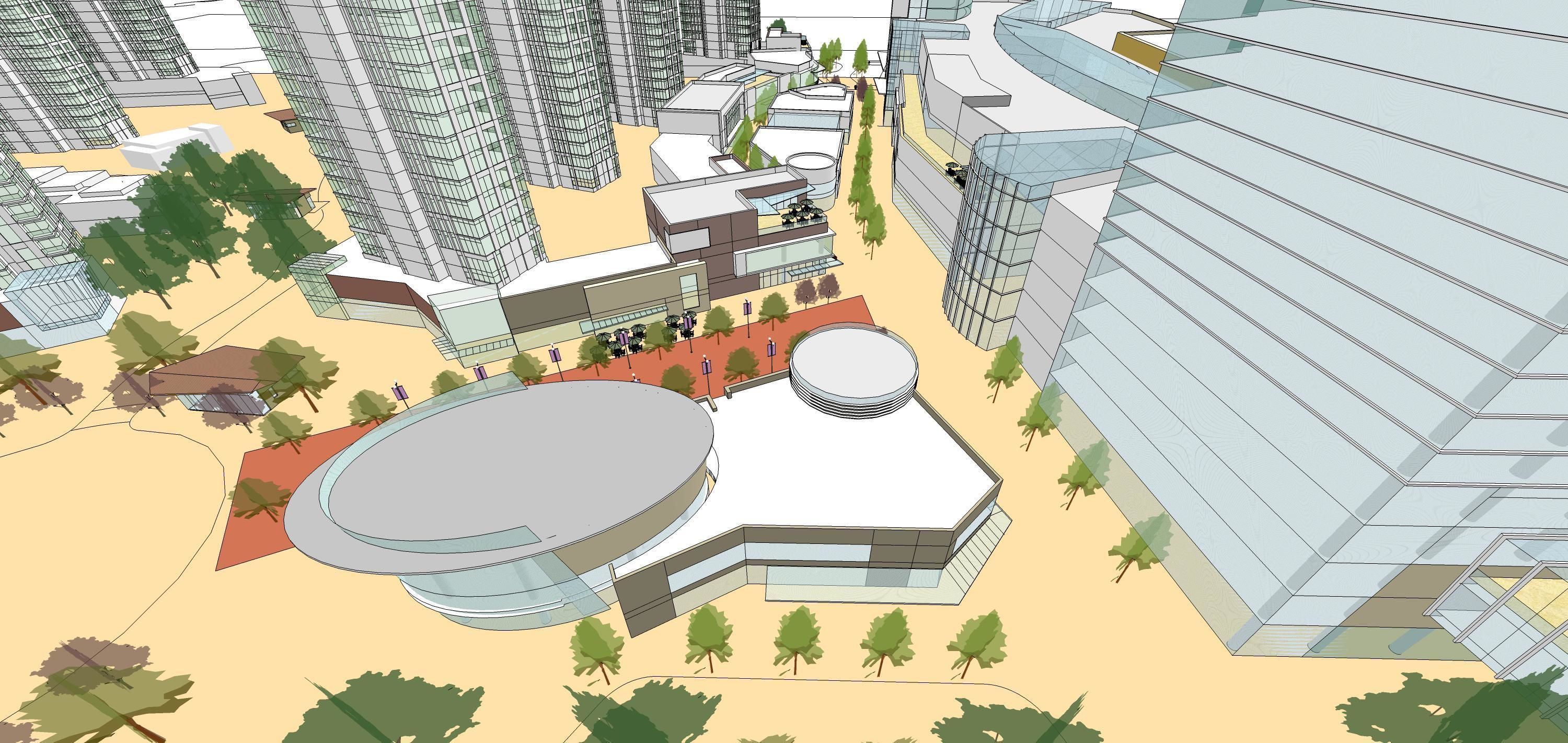 Sketchup Commercial Complex S2 free 3D model | CGTrader