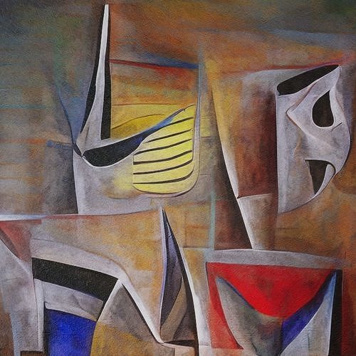 3D model Painting in Frame Picasso Style VR / AR / low-poly | CGTrader