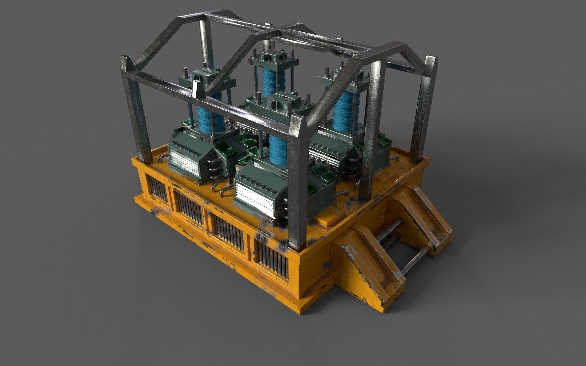 3D model Oxygen generator VR / AR / low-poly | CGTrader