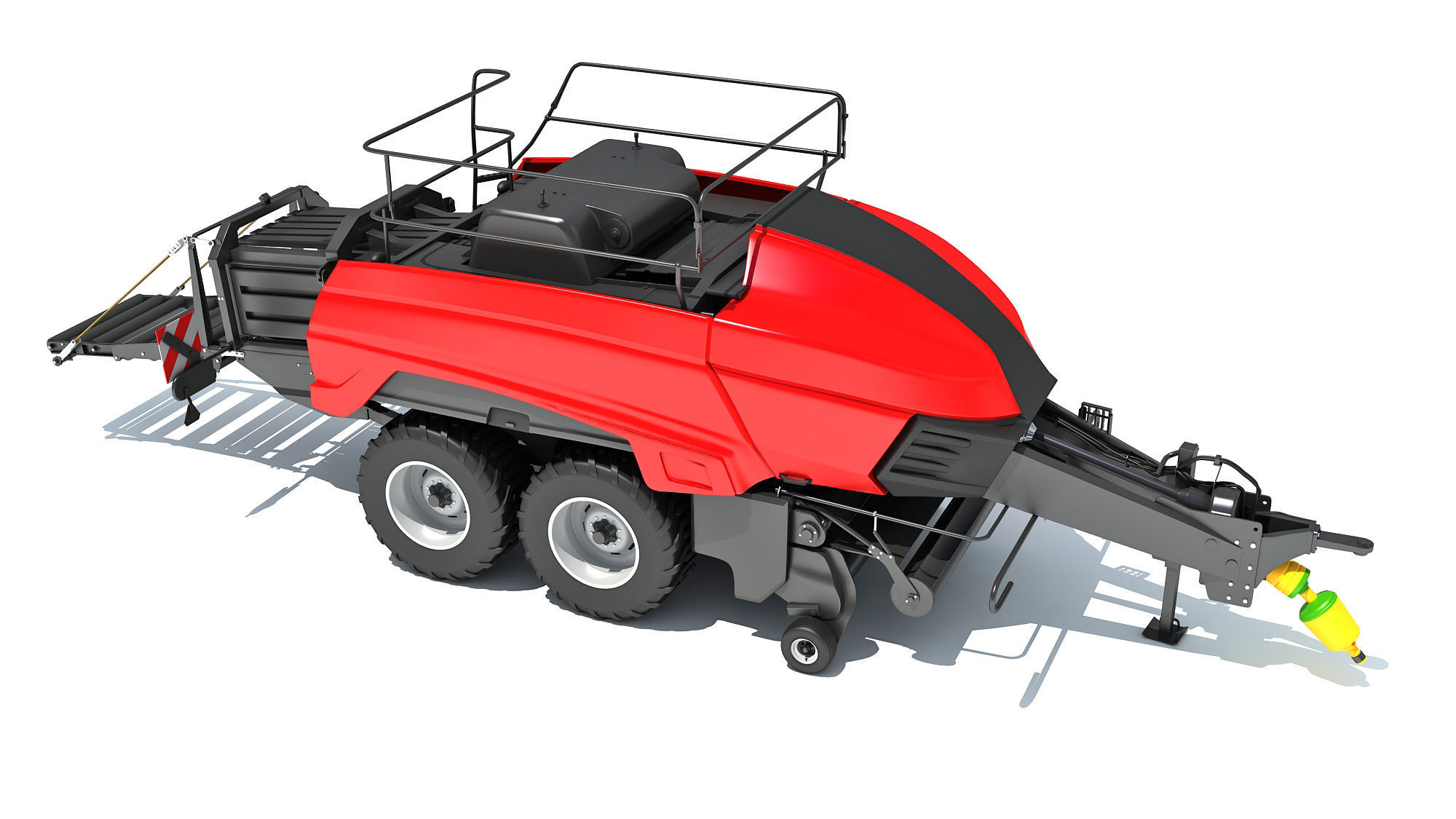 Large Square Baler 3D model | CGTrader