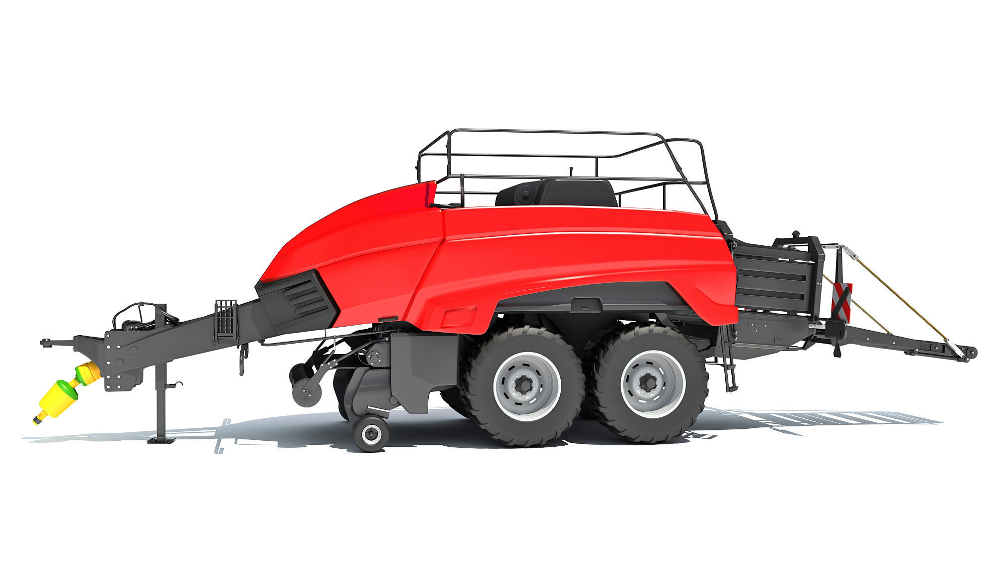Large Square Baler 3D model | CGTrader