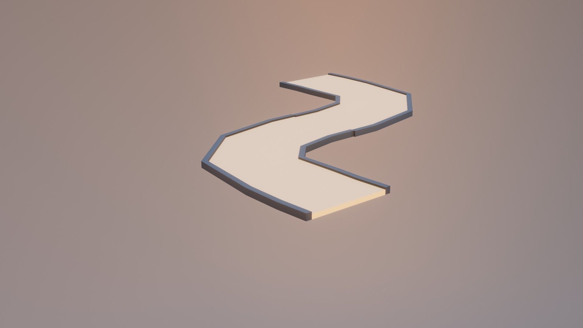 3D model Race Track Construction Kit VR / AR / low-poly | CGTrader