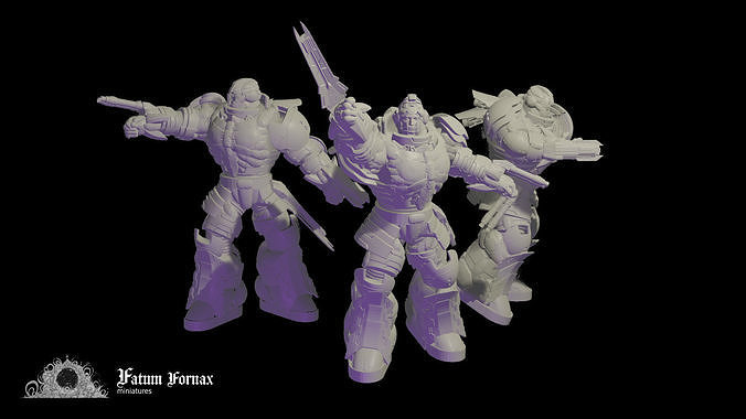 Praetors - Pre-supported and poseable 3D model 3D printable | CGTrader