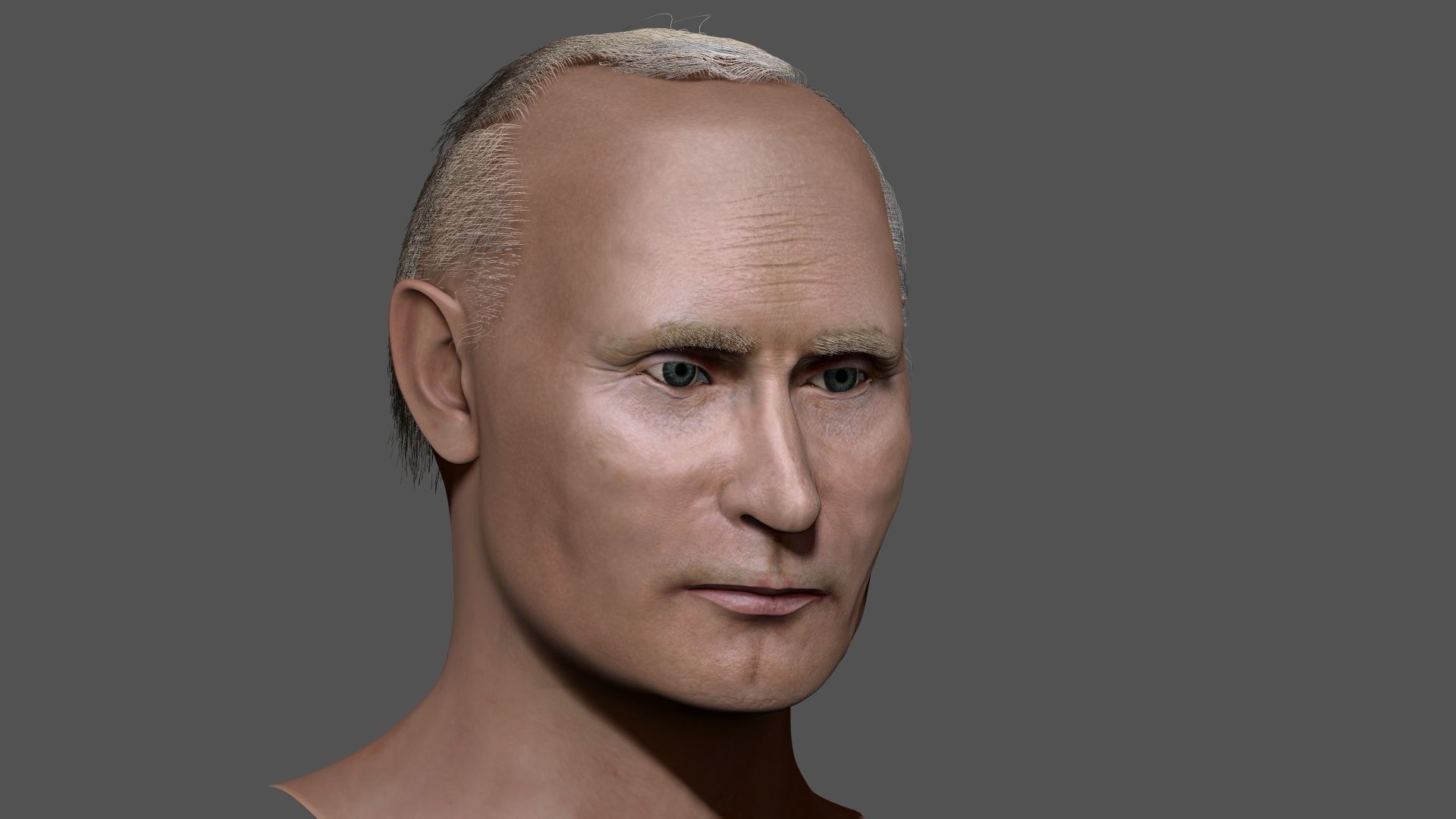 Vladimir Putin zbrush 3D Character design 3D model 3D model | CGTrader