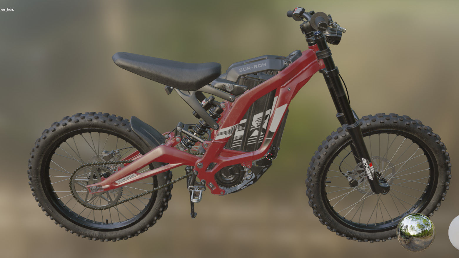 Electric bike Surron X 3D model | CGTrader