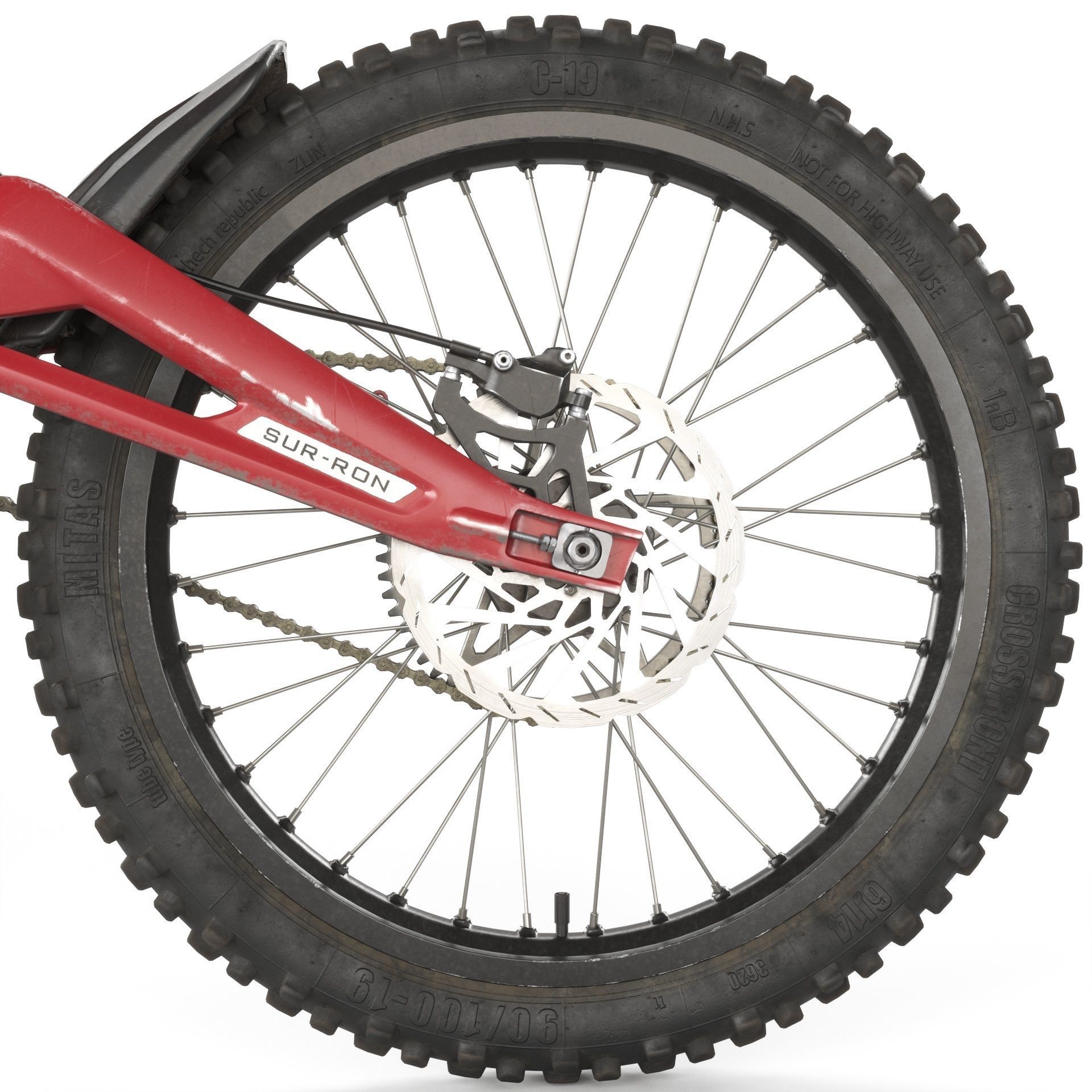 Electric bike Surron X 3D model | CGTrader