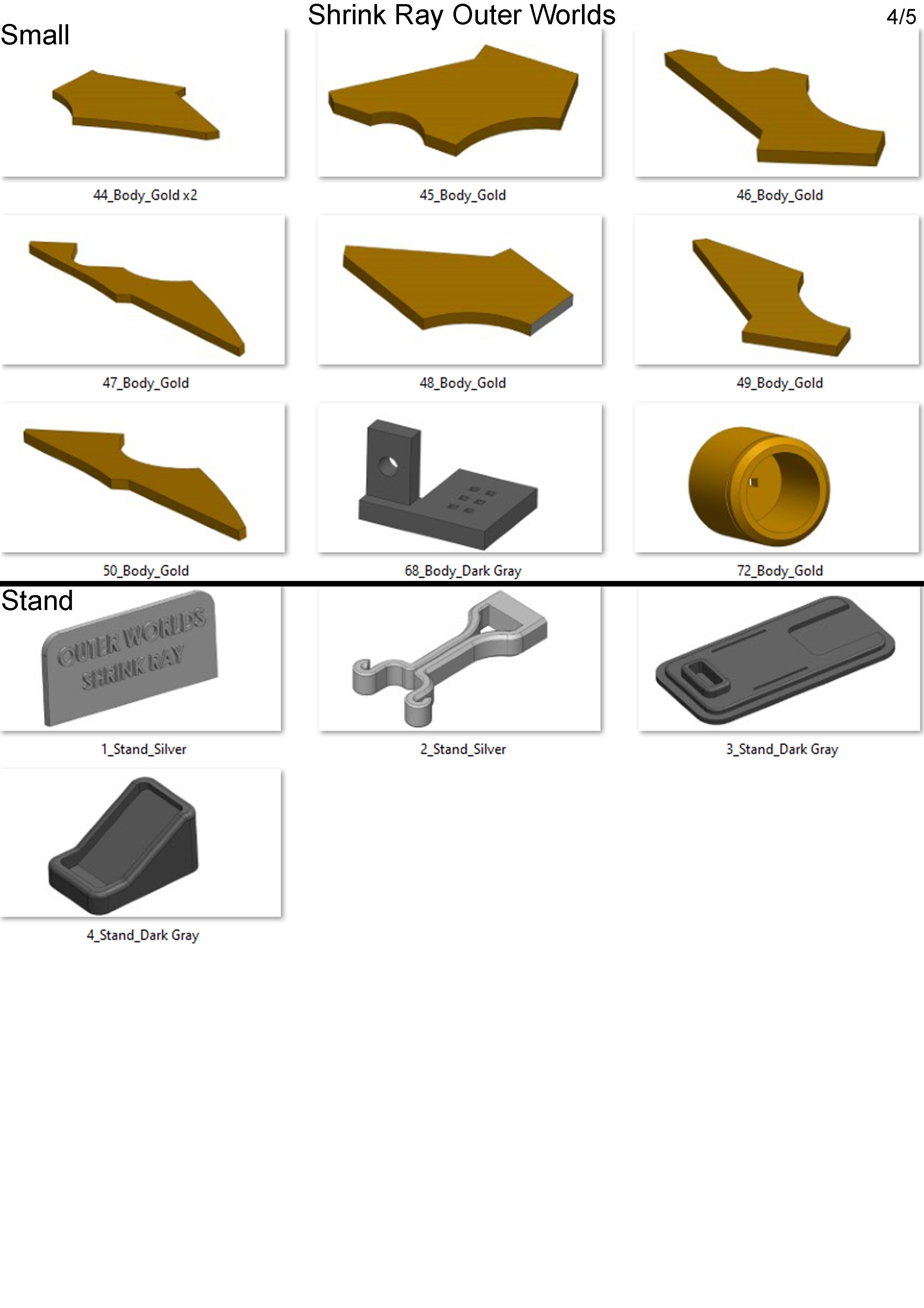 Shrink Ray Blaster - Outer Worlds - 3d model - STL 3D model 3D ...