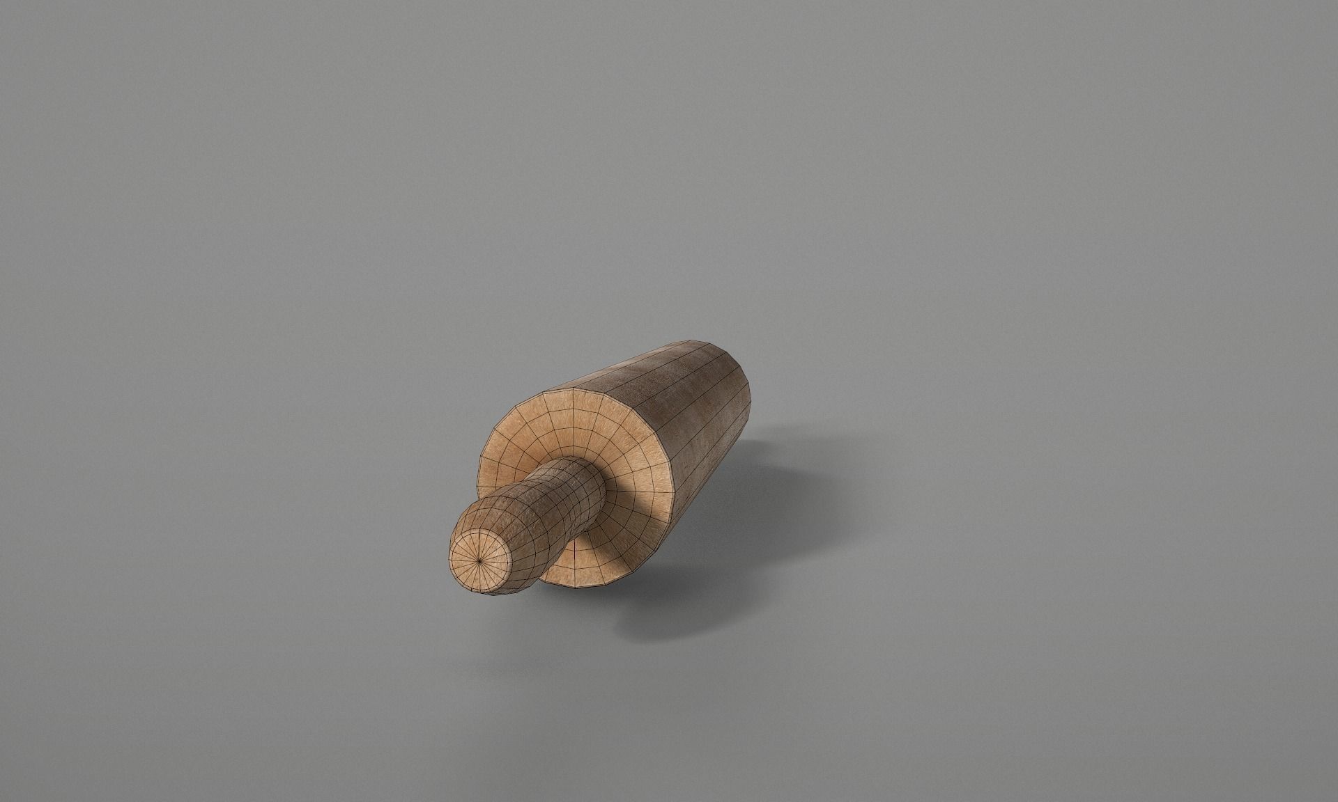 3D model Wooden Rolling Pin VR / AR / low-poly | CGTrader