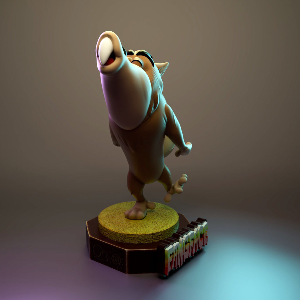 Fangface 3D model 3D printable | CGTrader