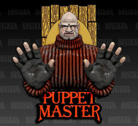 Puppet Master 1989 Pinhead 3D model | CGTrader