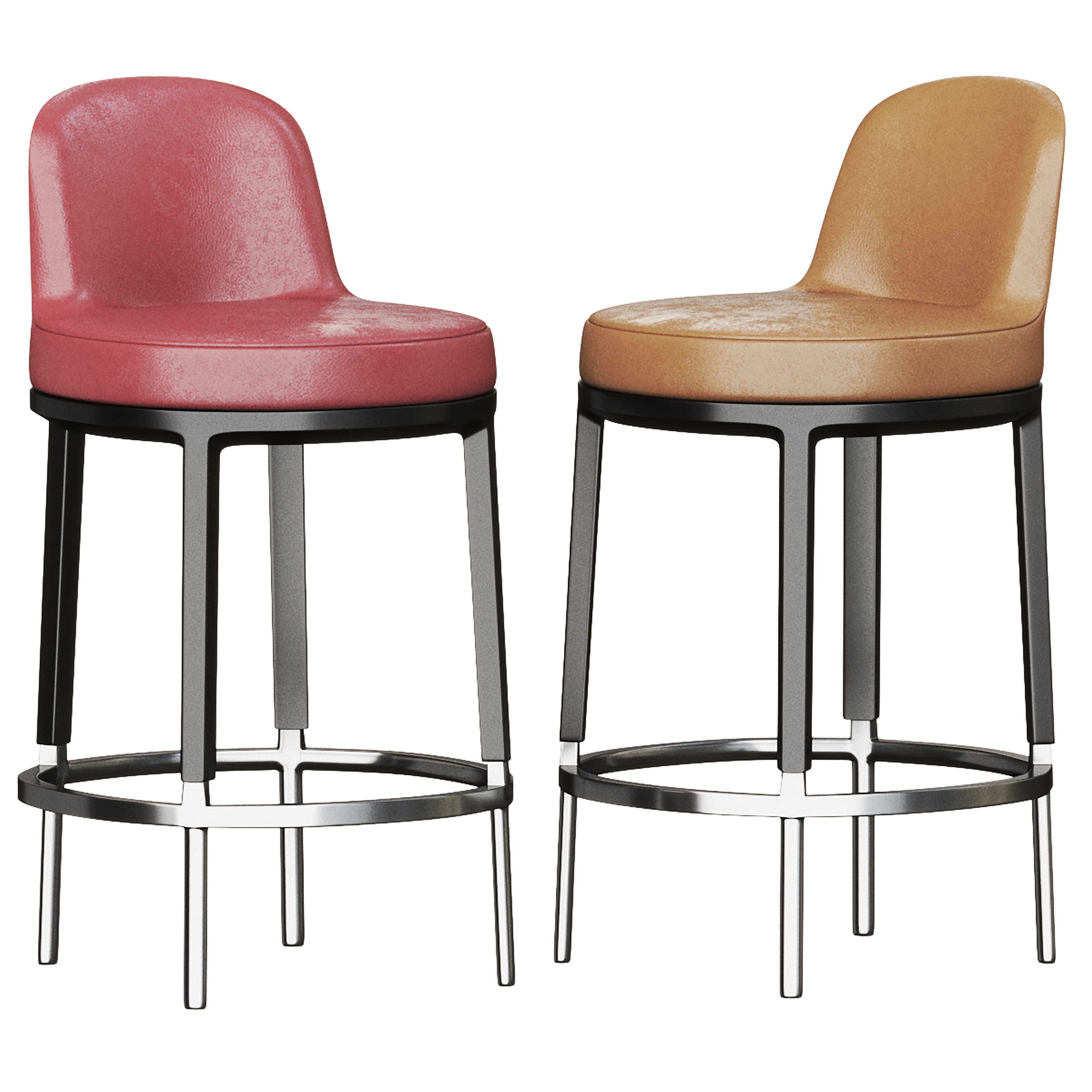 CARATOS High stool By Maxalto 3D model | CGTrader