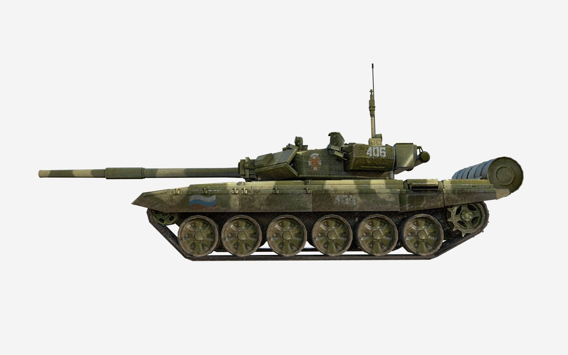 T90A Tank free VR / AR / low-poly 3D model | CGTrader