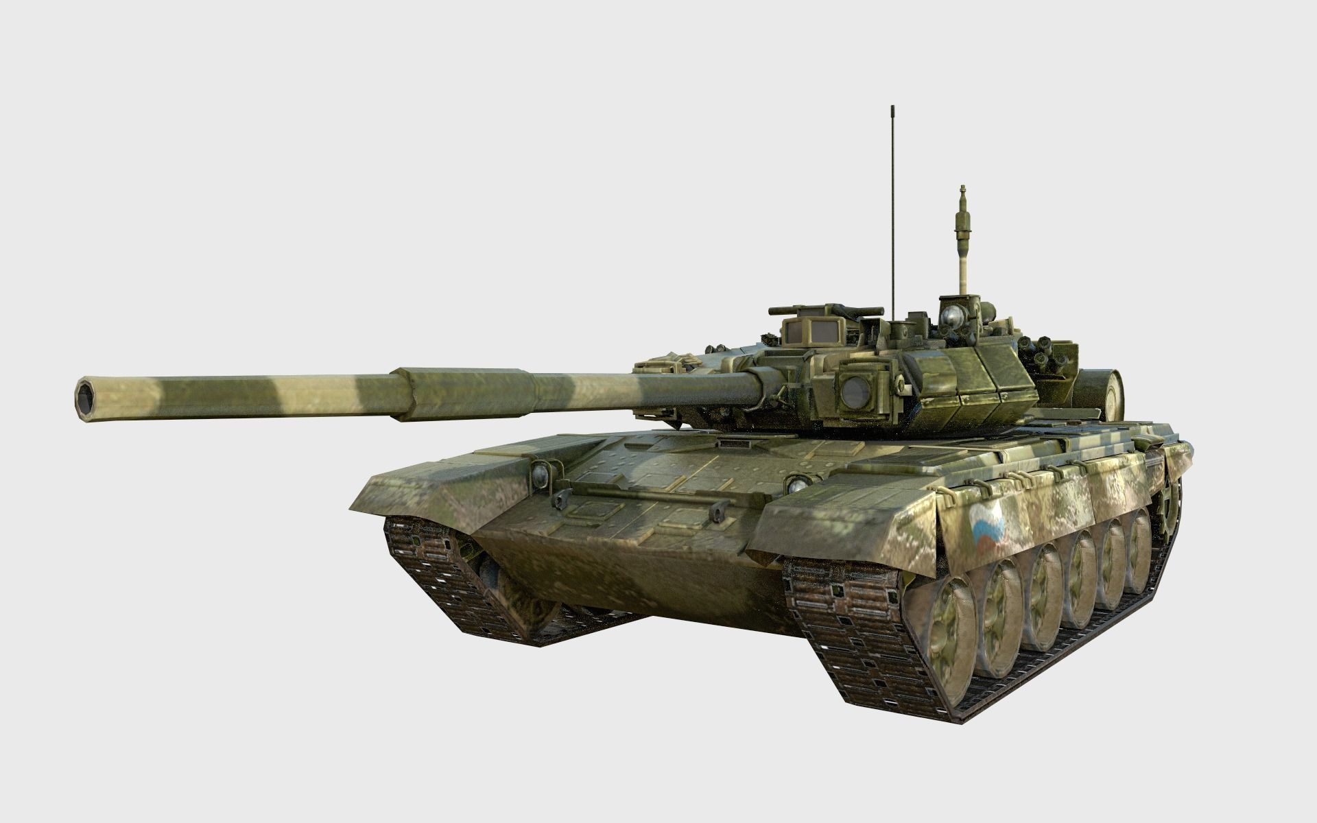 T90A Tank free VR / AR / low-poly 3D model | CGTrader