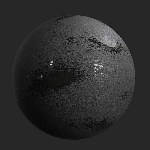 Wet Asphalt Material Texture | CGTrader