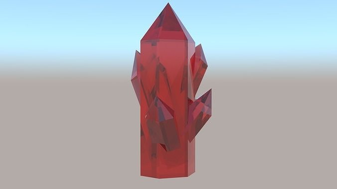Crystal free 3D model | CGTrader