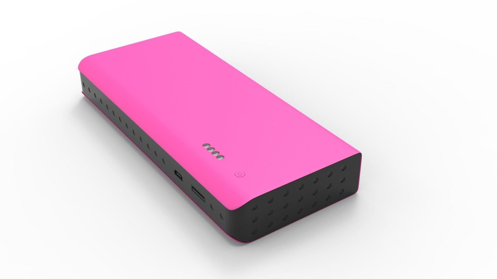 POWERBANK 01 PINK 3D model | CGTrader