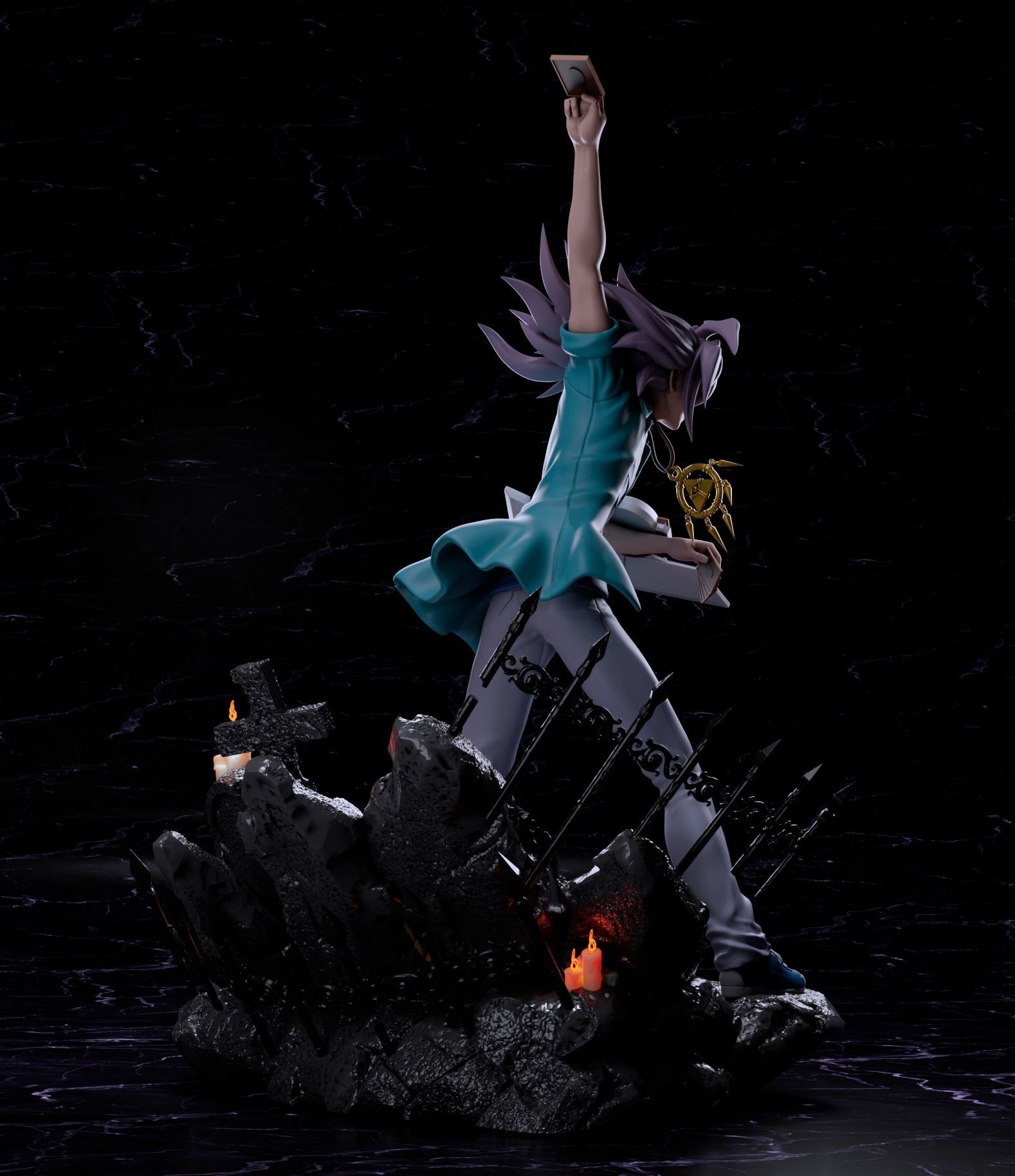 Yami Bakura from yugioh 3D model 3D printable | CGTrader