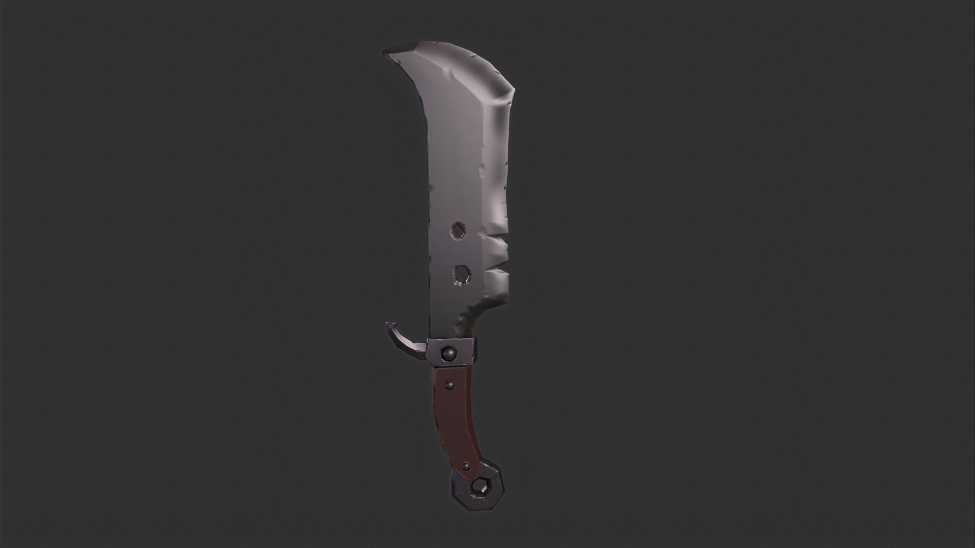 Stylized Knife free VR / AR / low-poly 3D model | CGTrader